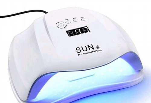 Лампа для сушки гель-лаков Sun X UV/LED 54W белая
