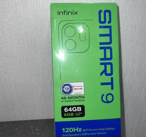 Infinix Smart 9, 3/64 ГБ