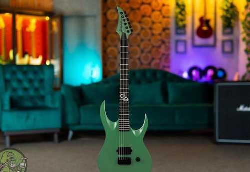 Solar Guitars A2.6AG Army Green Matte