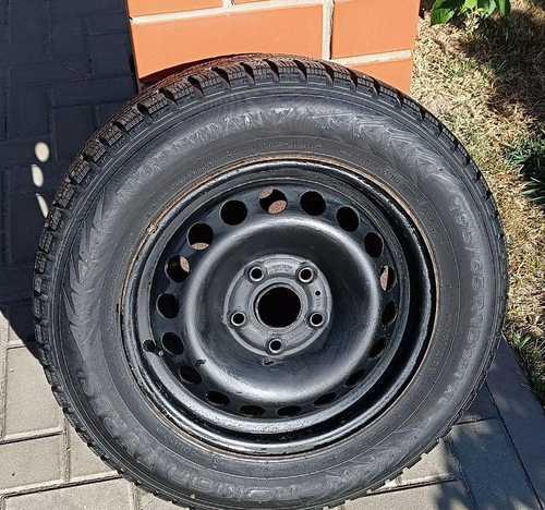 Комплект колес зима Octavia 195/65/r15