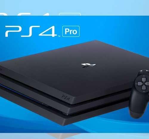 Игровая приставка ps4 pro 1tb