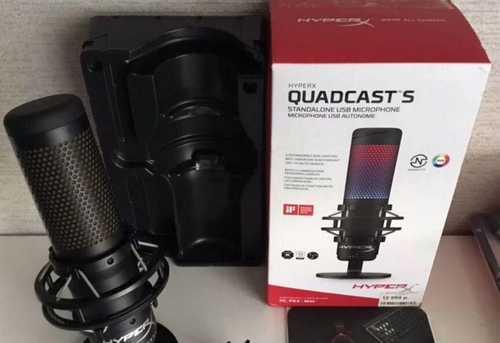 Микрофон студийный HyperX Quadcast S