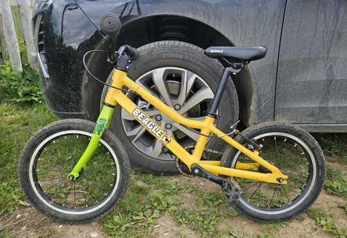 Детский велосипед бу beagle 16