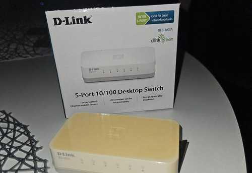 D-link 5 port 10/100 Desktop Switch