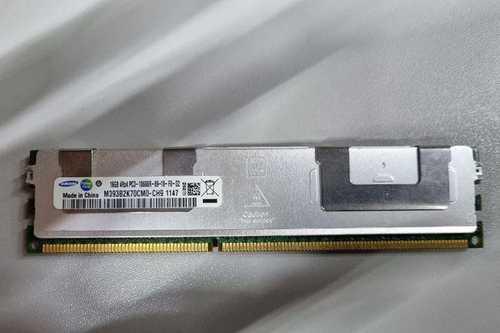 Память сервер Samsung DDR3 16 Gb ECC Reg 1333 1.5V