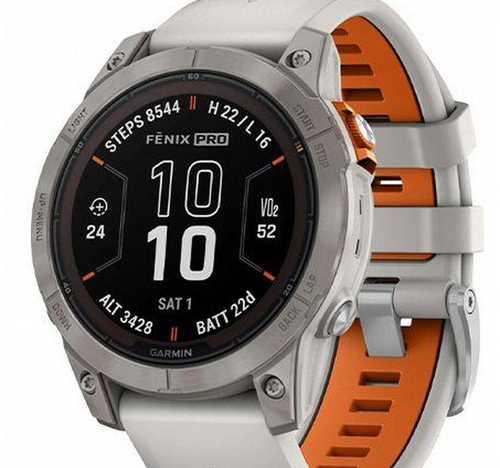 Garmin fenix 7 PRO sapphire solar titanium FOG GRA