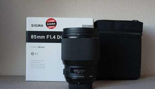 Sigma AF 85mm f/1.4 DG HSM / Art для Nikon