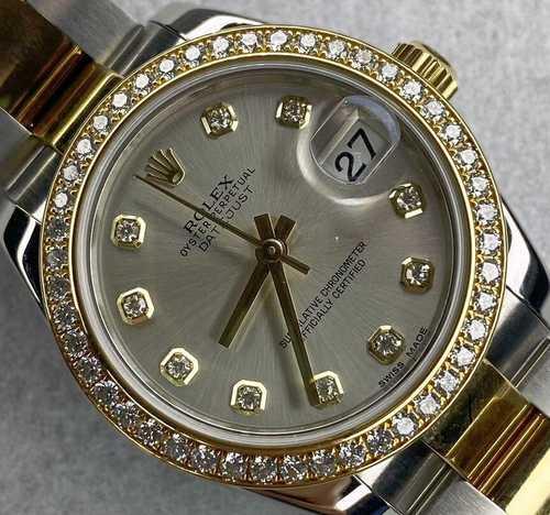 Часы Rolex Datejust 31 с бриллиантами Ref.278381