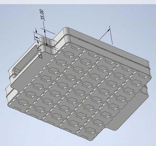 Пресс-форма для фарша 40в1 "Косточки"