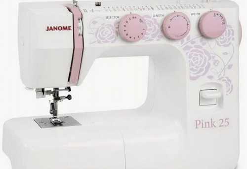 Электромеханическая швейная машина Janome Pink25