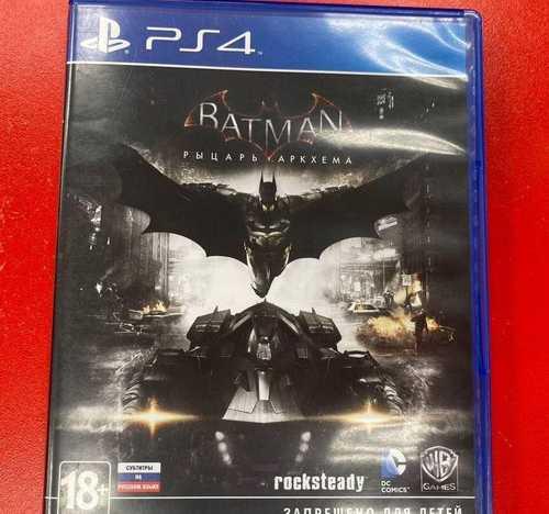 Игра на PS4 sony Batman рыцарь аркхема (рус)