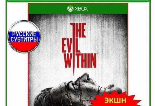 Игра Evil Within (Xbox One Русские субтитры)