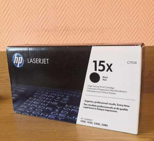 Картридж Hp 15X (C7115X) оригинал