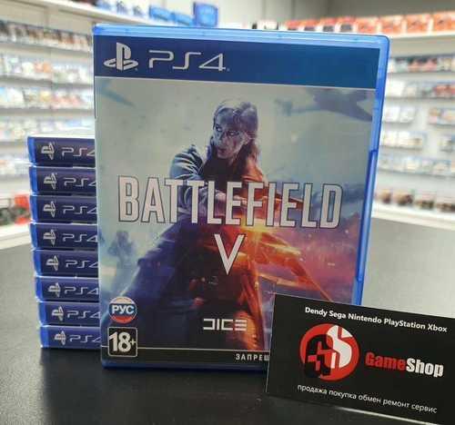 Диск Battlefield V для PS4 б/у