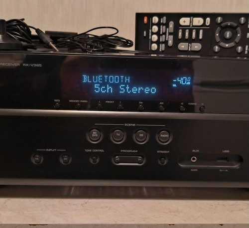 Yamaha RX-V385 5.1 4К 60Гц Bluetooth USB hdmi 2.0