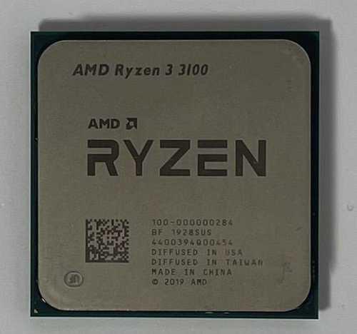 Процессор AMD Ryzen 3 3100,сокет:ам4