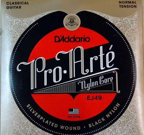 Оригинальные струны D'Addario Pro-Arté EJ49