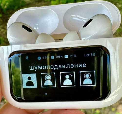 Наушники AirPods pro 2 с дисплеем / экраном