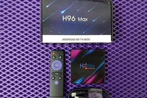 Smart TV приставка H96 4К MAX