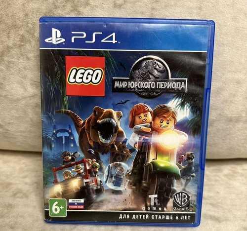 Игра для приставки PS4 lego Мир юрского периода