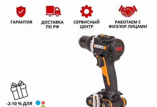 Дрель шуруповерт аккумуляторная worx WX102