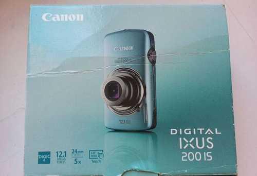 Цифровой фотоаппарат canon digital ixus 20015
