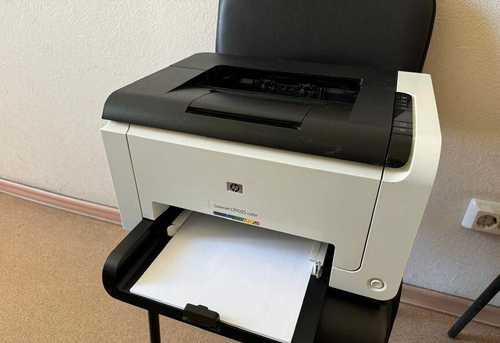 Цветной лазерный принтер hp cp1025