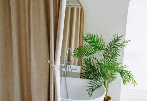 De'luxe тканевая штора для ванной Premium