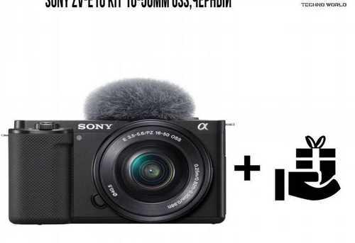 Sony ZV-E10 KIT 16-50 black (новый)