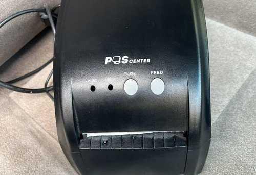 Термопринтер этикеток озон pos center PC-80 USE