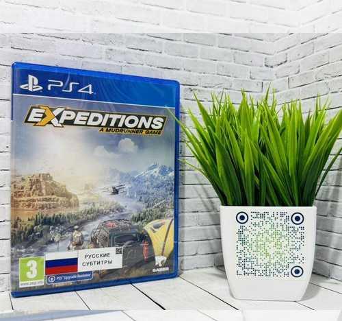 Expeditions a Mudrunner Game PS4 (Новый диск)