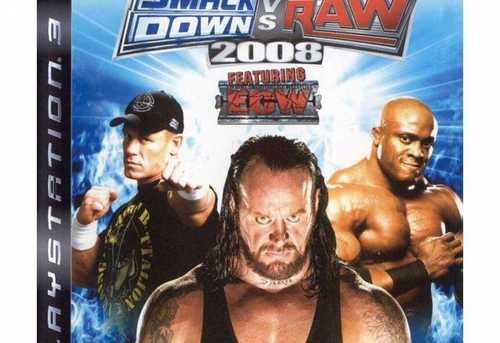 Игра Smack Down Vs Raw 2008 (PS3)