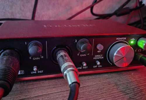 Звуковая карта Focusrite Scarlett 2i2 2nd gen