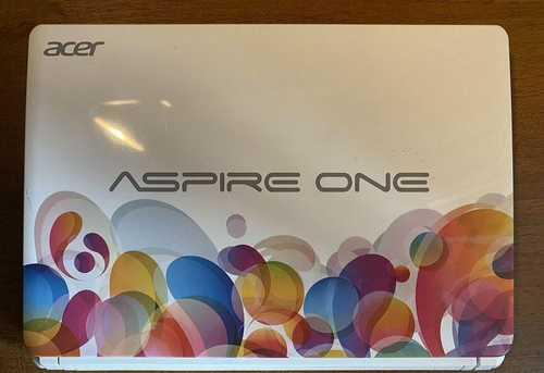Ноутбук 10.1" Acer Aspire One D270, 320 ГБ, Atom N2600, RAM 1 ГБ, Intel GMA 3600