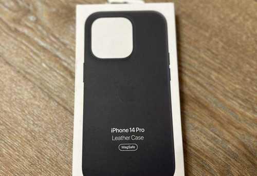 Чехол iPhone 14 pro Learher Case (кожа) оригинал