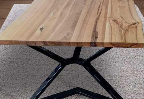Стол кухонный деревянный лофт