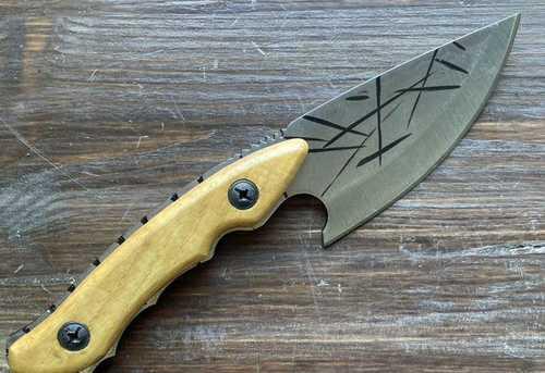 Нож шкуросъемный "Акула техно"
