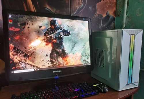 Мощь 24 ядра,16 гигов DDR4,GTX1050Ti 4 гб DDR5+22"