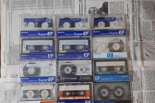 Аудиокассеты Sony (12 шт.)