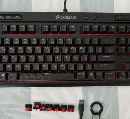 Игровая механическая клавиатура Corsair K63 | Festima.Ru - Мониторинг объявлений