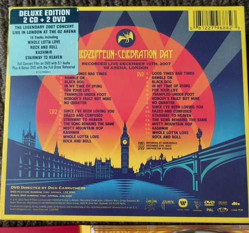 LED zeppelin Celebration day CD подарочный