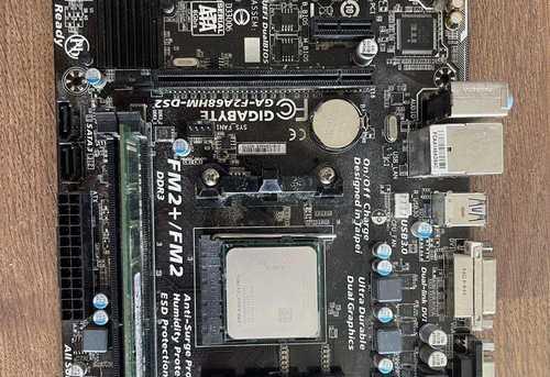 Материнская плата gigabyte GA-F2A68HM-DS2