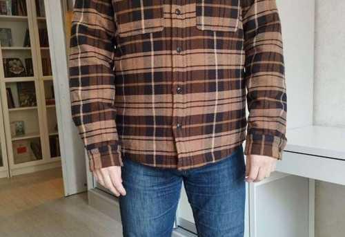 Мужская куртка-рубашка HM утепленная размер М