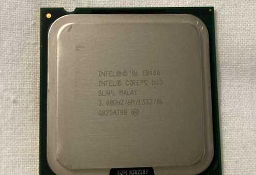 Процессор Intel core 2 duo 3 GHZ E8400