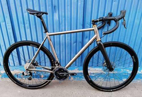 Титановый гравел Enigma Escape Sram Red/ Quarq