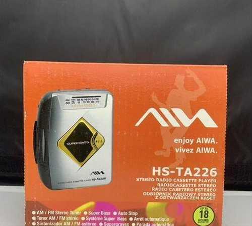 Новый кассетный аудиоплеер Aiwa HS-TA 226