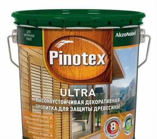 Деревозащитное средство Pinotex Ultra Белый
