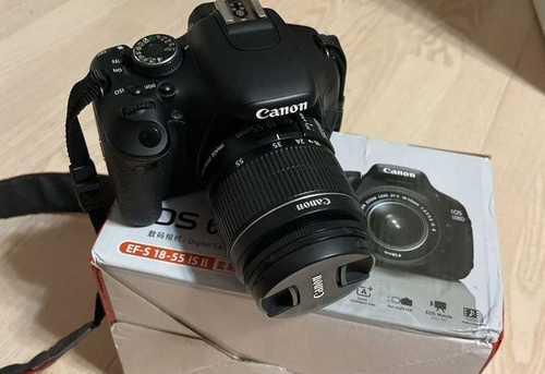 Canon 600d + обьетив 18-55
