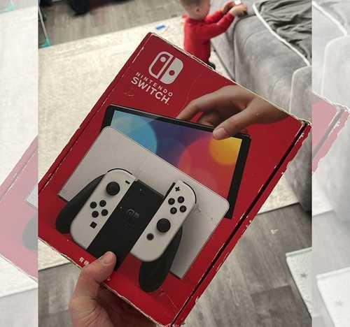 Nintendo switch oled прошитая 256гб