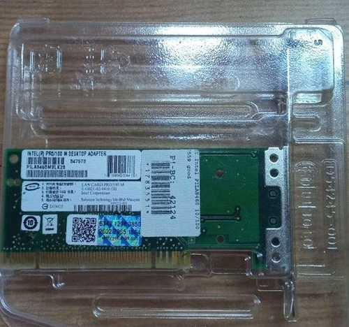 Сетевая плата intel (r) pro/100m desktop adapter